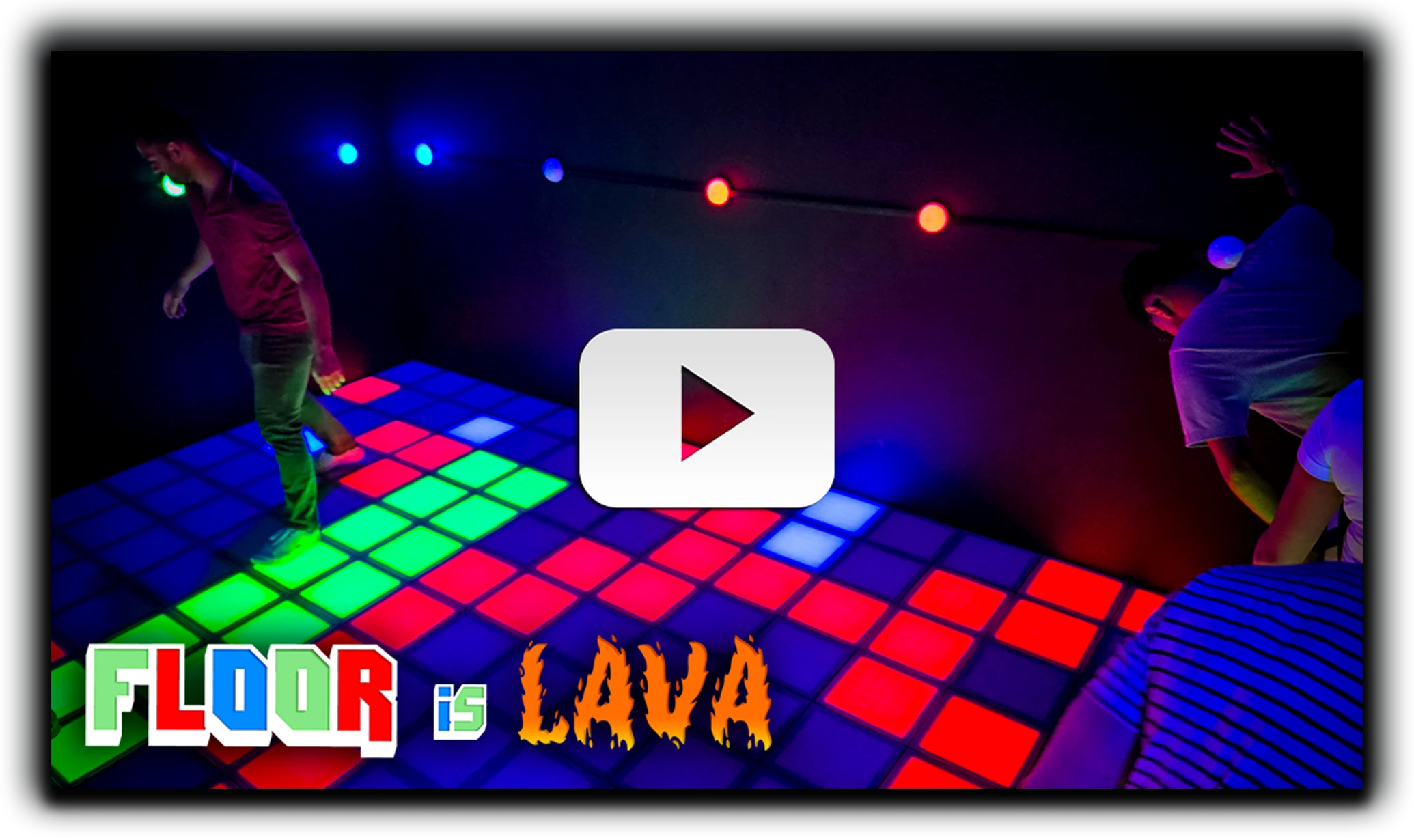 Floor Is Lava Escape Room Dublin — Interactive LED Arena | Incognito